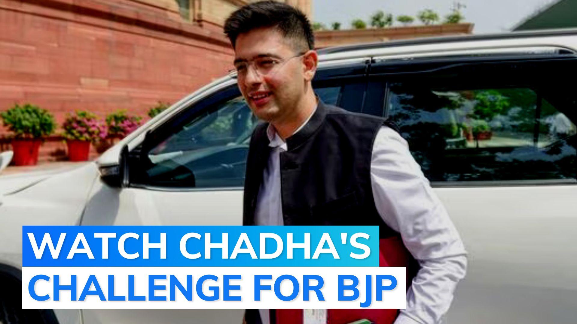 ‘Forged’ sign controversy: AAP MP Raghav Chadha issues challenge to BJP | Editorji