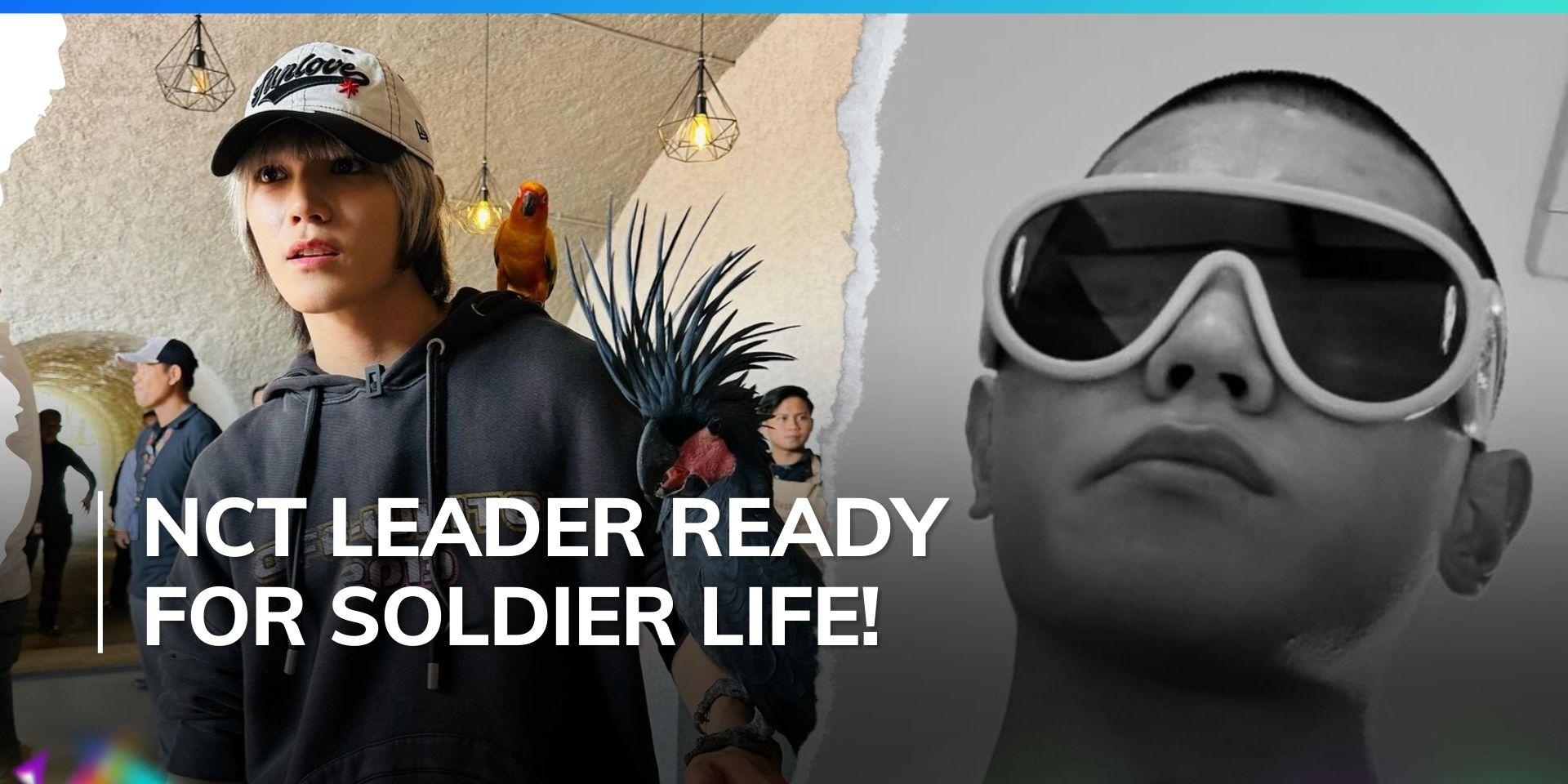 NCT‘s Taeyong reveals new look ahead of mandatory military enlistment ...