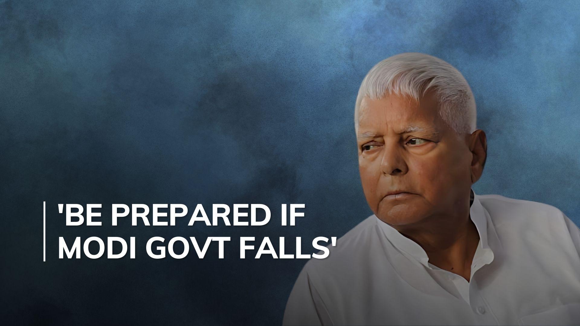 Modi govt could fall in August, predicts Lalu Prasad Yadav | Editorji