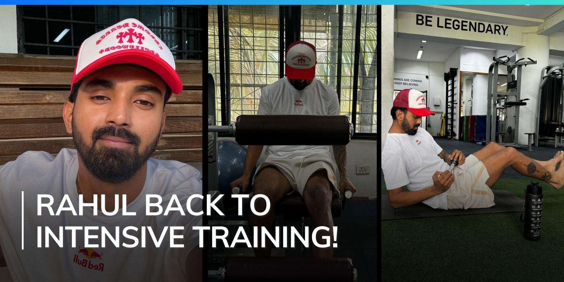 KL Rahul shares photos of NCA training, signals IPL comeback | Editorji