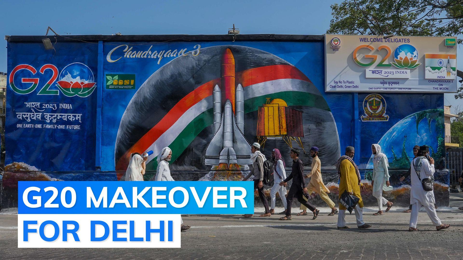 G20 summit: 3,254 posters removed, waste-to-art sculptures installed at ...