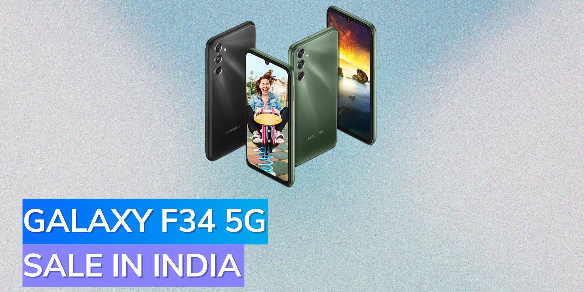 Samsung Galaxy F34 5G goes on sale in India: Explore price ...