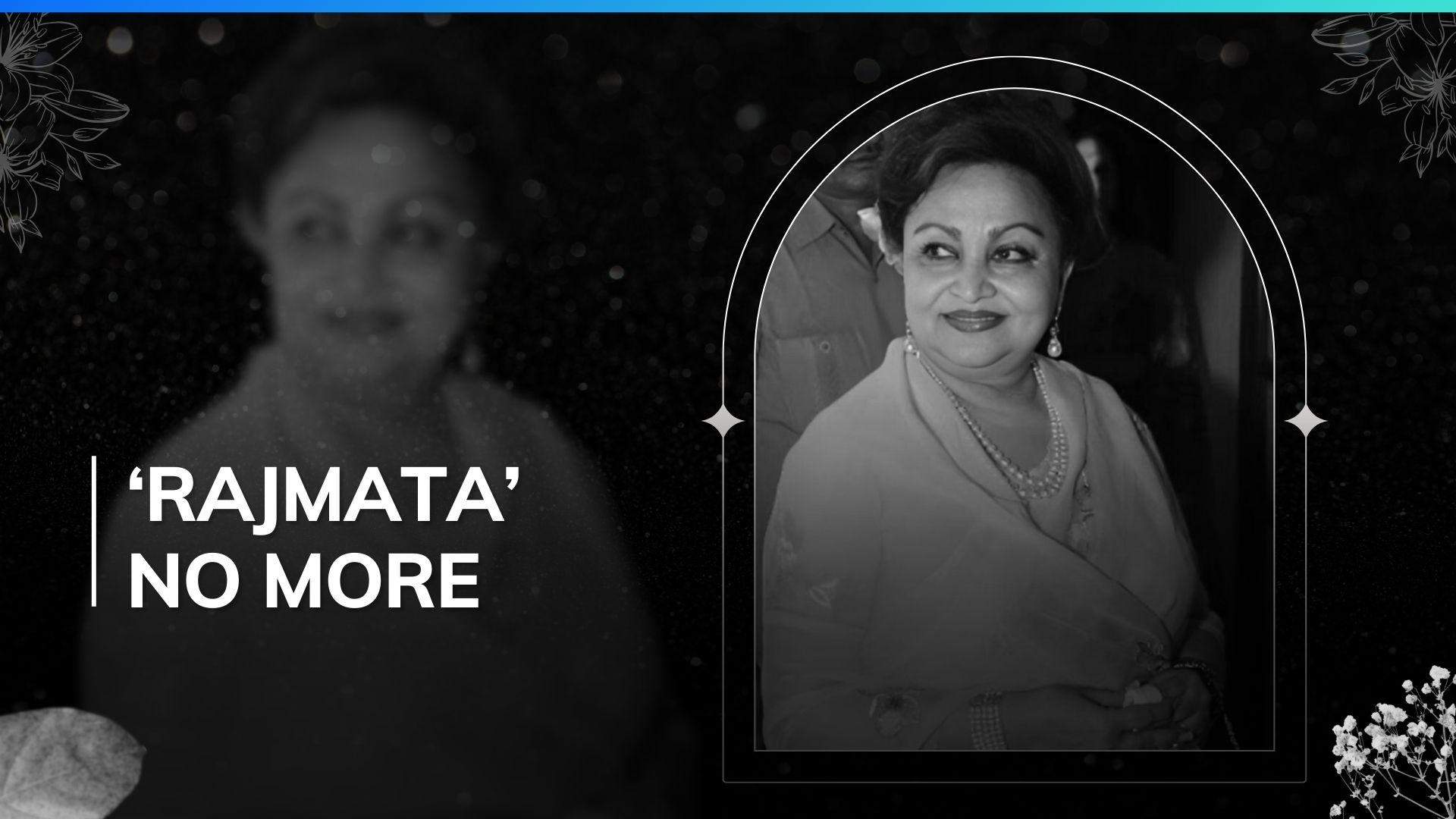 Madhavi Raje, Union minister Jyotiraditya Scindia‘s mother passes away ...