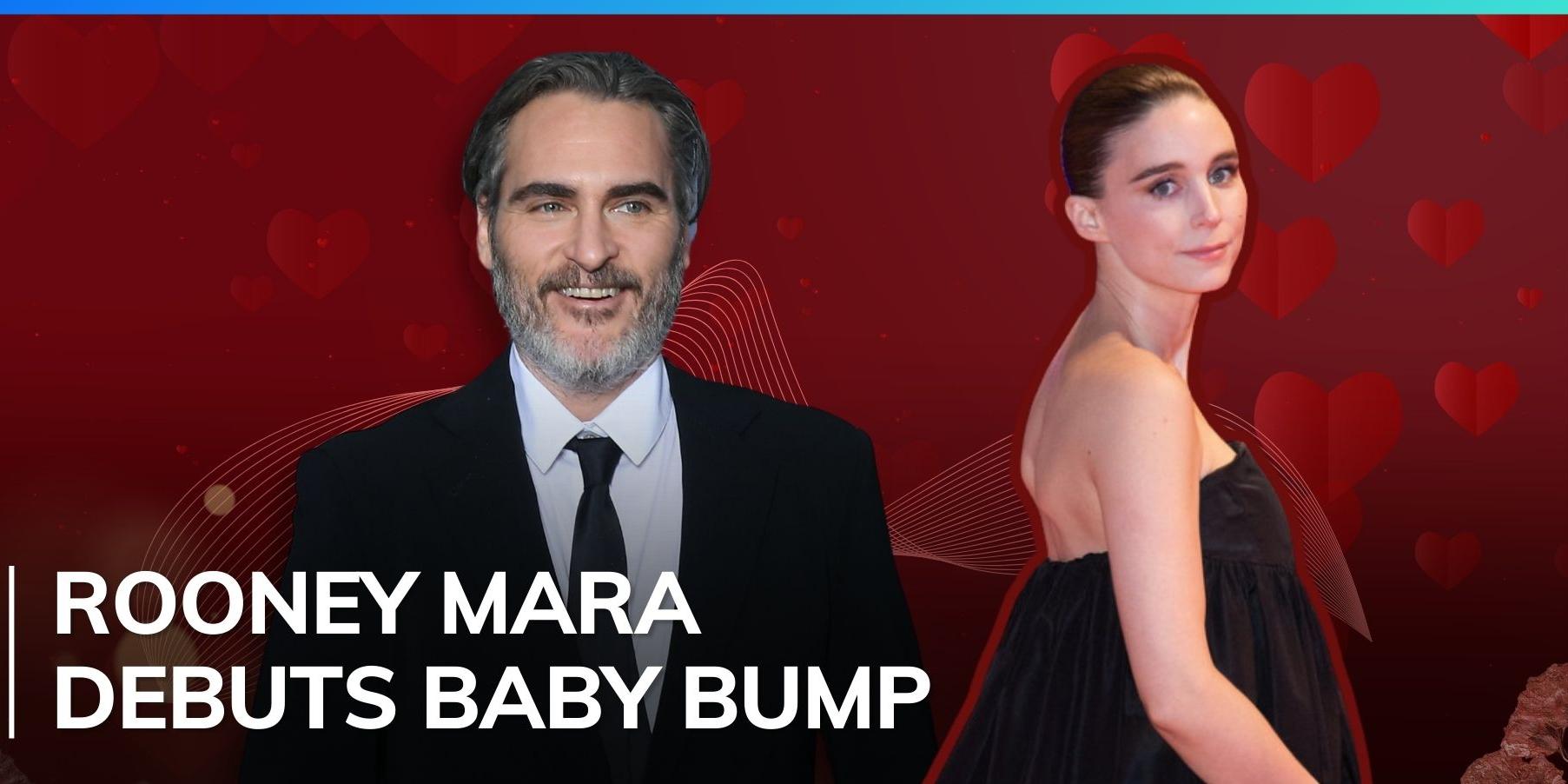 Rooney Mara flaunts baby bump on red carpet, expecting second child ...