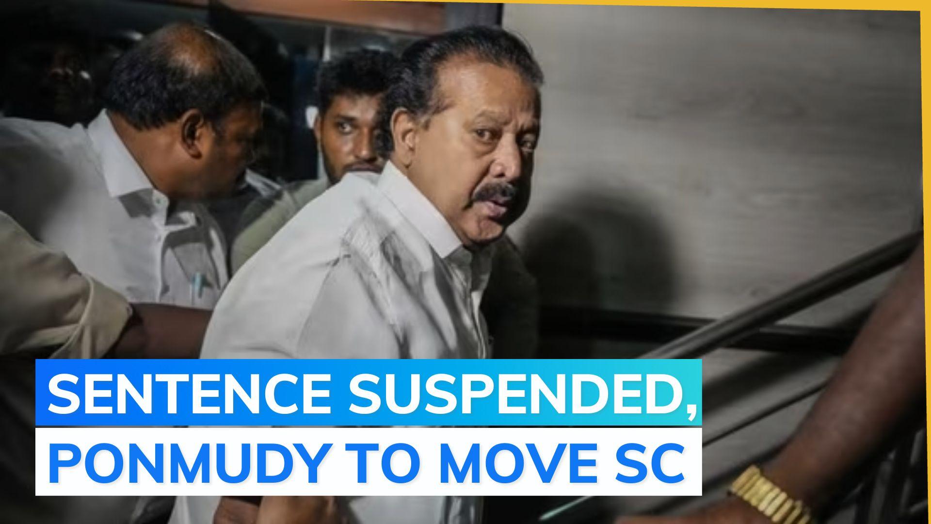 Tamil Nadu minister K Ponmudy, wife get 3-year jail in disproportionate ...