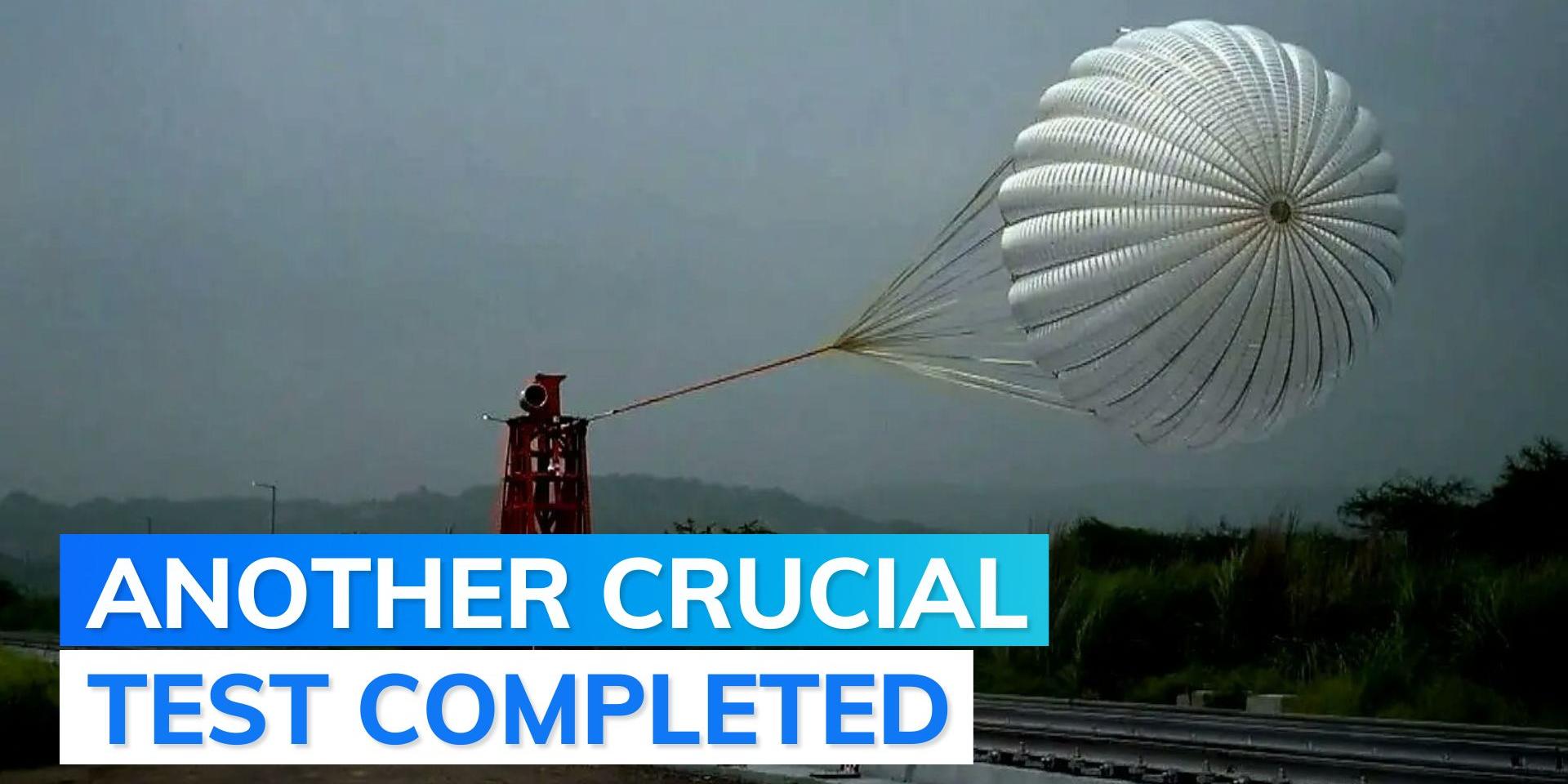 Gaganyaan mission: ISRO successfully conducts parachute deployment ...