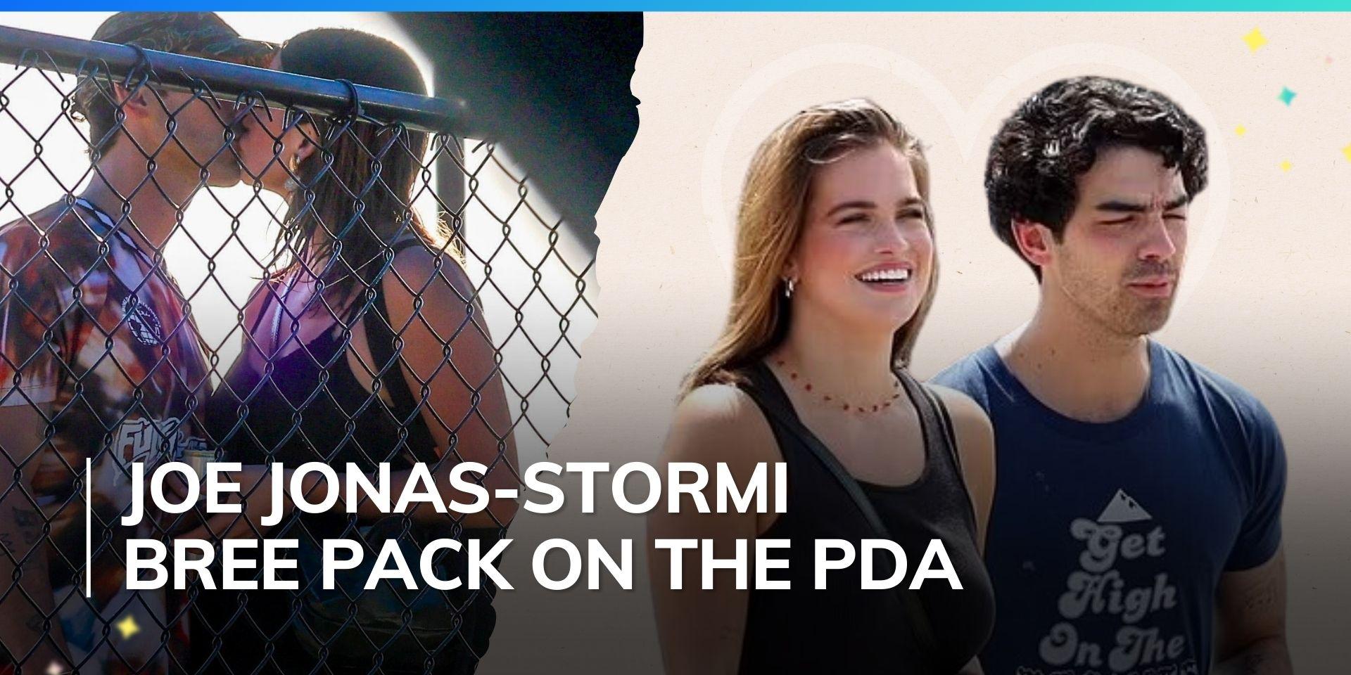 Joe Jonas debuts new romance with Stormi Bree with a sweet kiss, watch ...