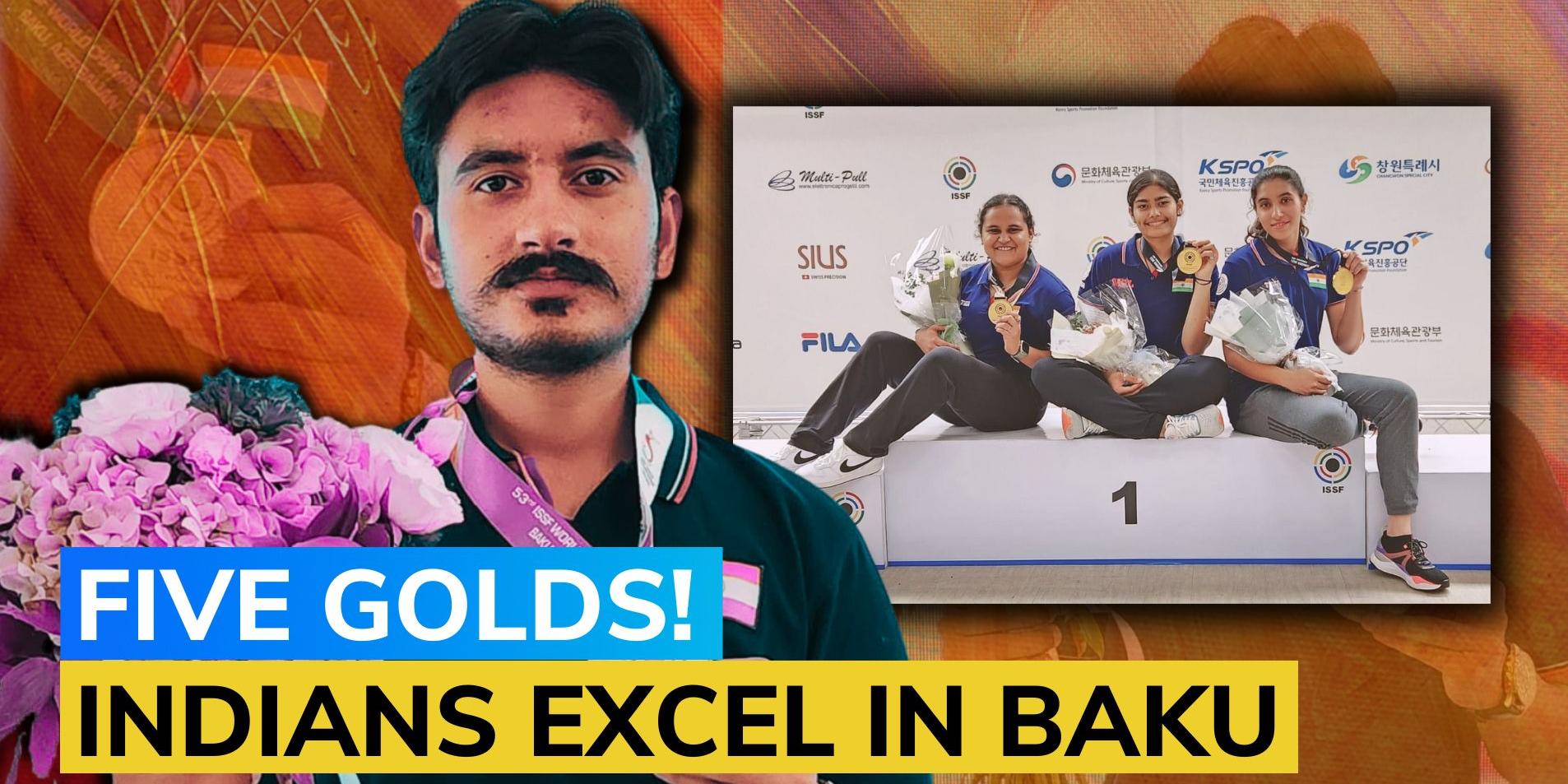 Shooting World Championship: Amanpreet Singh wins men‘s 25m standard pistol, women’s team bags ...