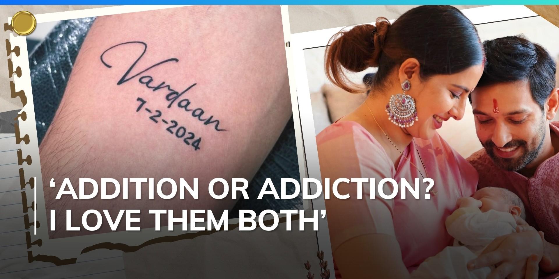 Vikrant Massey gets his son Vardaan‘s name and date of birth inked on his hand; see here | Editorji