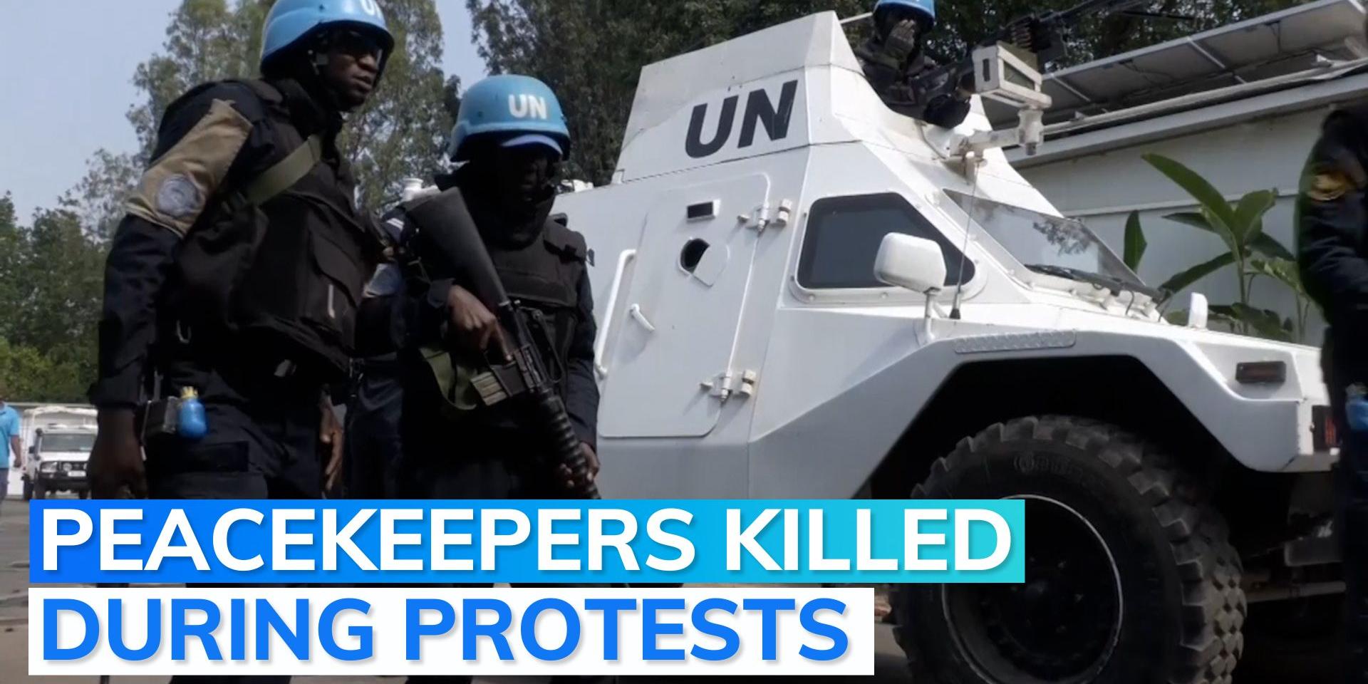 Two Indian UN peacekeepers killed in Congo during violent protests ...