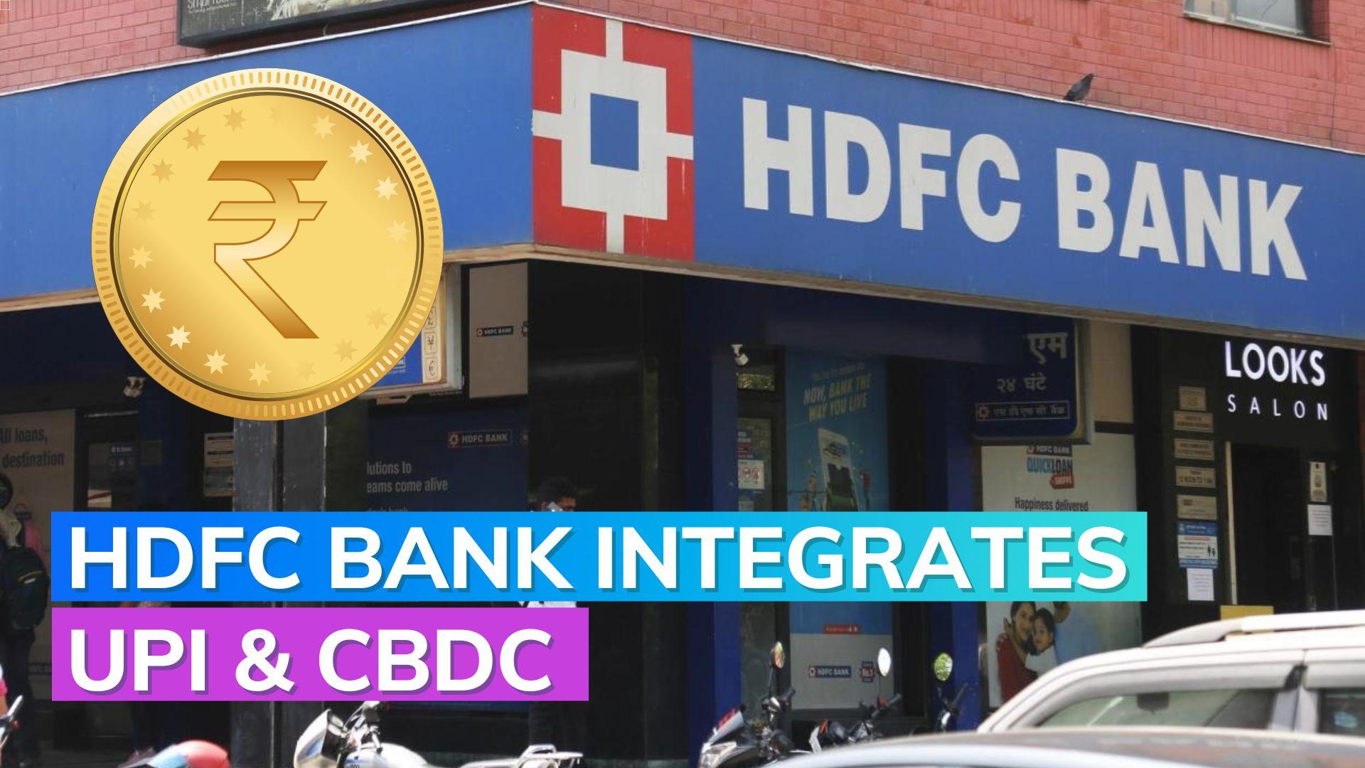 Central bank digital currency: HDFC Bank onboards over 1 lakh customers ...