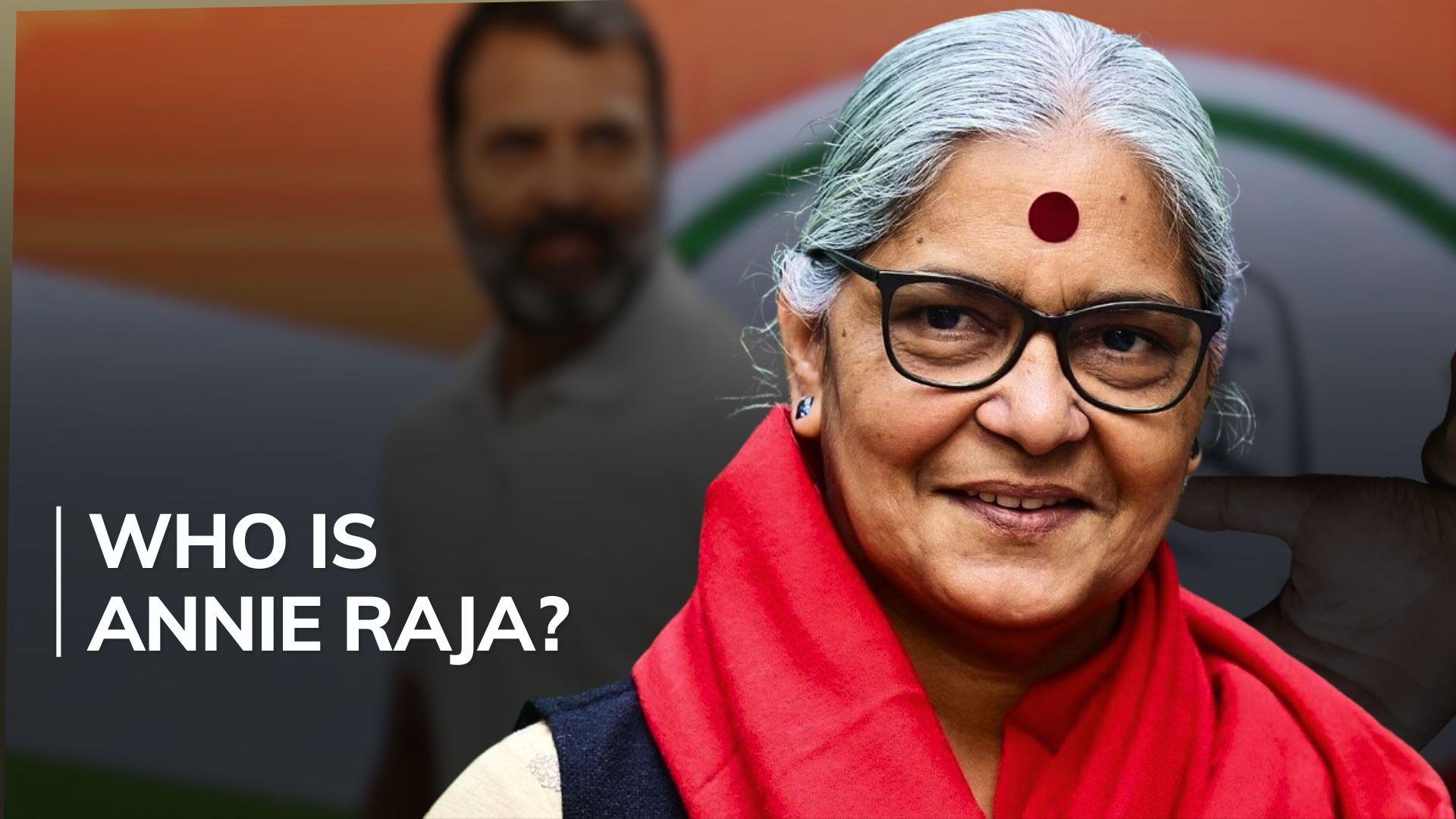 Who is Annie Raja, CPI candidate from Rahul Gandhi‘s Lok Sabha seat of ...