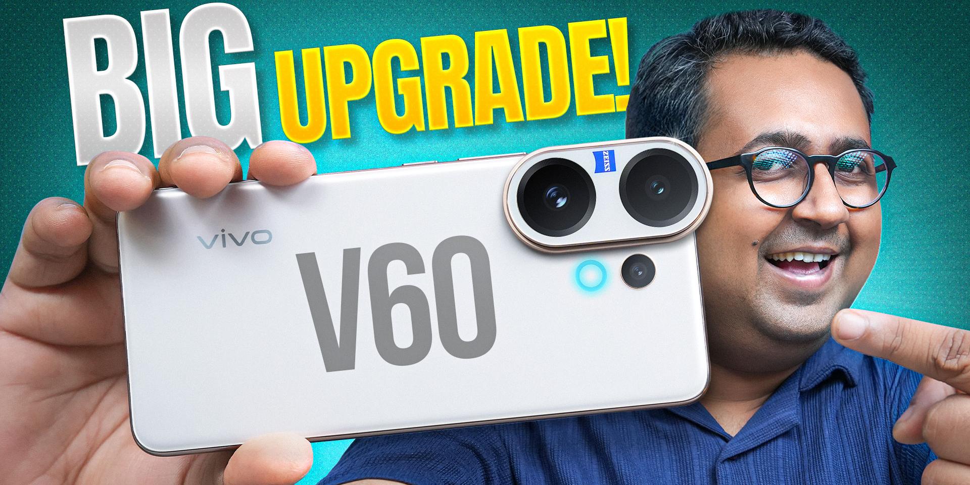 Vivo V60 first look: Big battery, solid zoom & clean design | Editorji