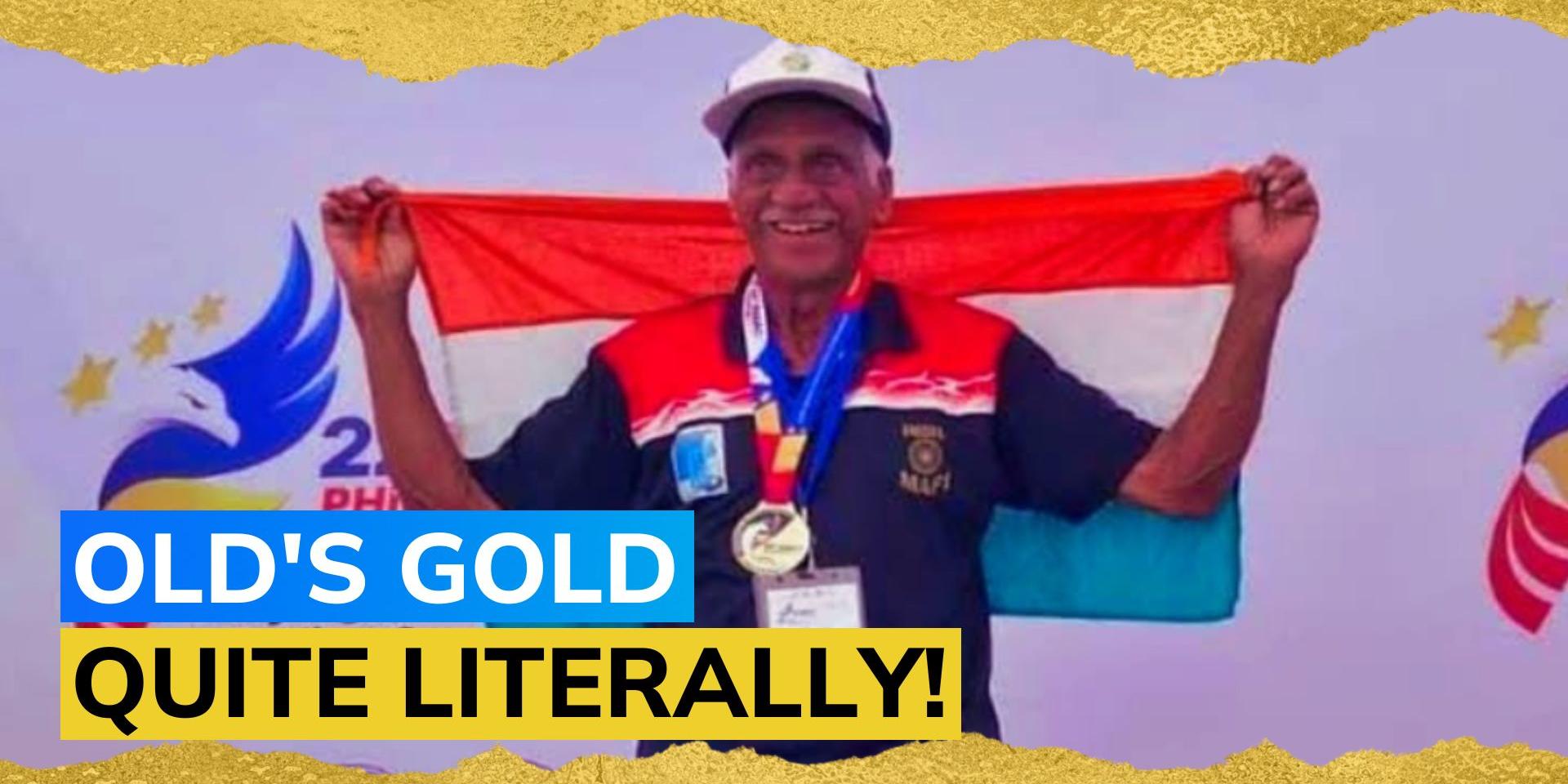 86-year-old K Subramaniam pulls off incredible feat, wins four gold ...