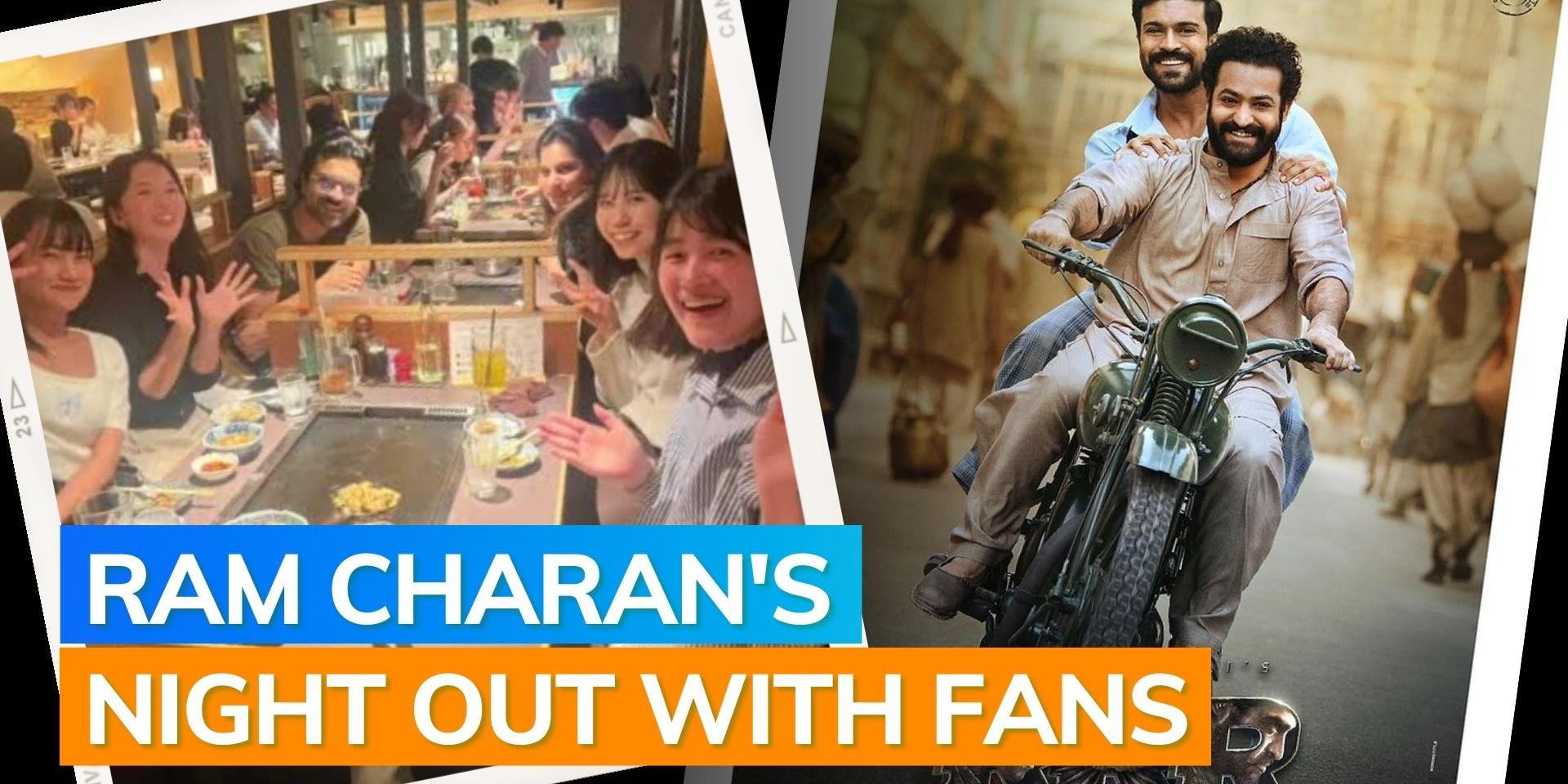 ‘RRR’ promotions in Japan: Ram Charan & wife Upasana Konidela dine out ...