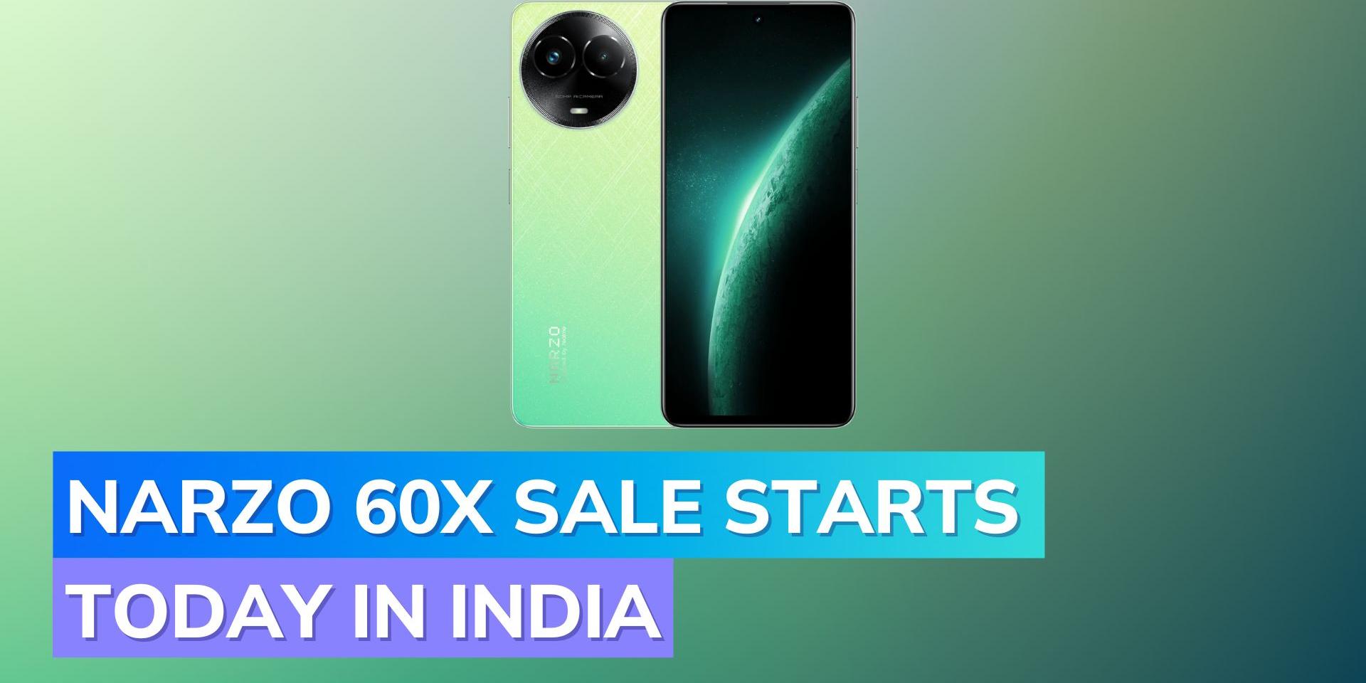 Realme Narzo 60x 5G sale in India today: Check price, special offer, availability and specs ...