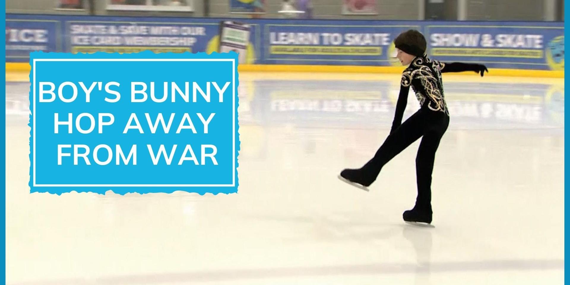 Watch: 7-year-old Ukrainian skater creates magic as he returns to the ...
