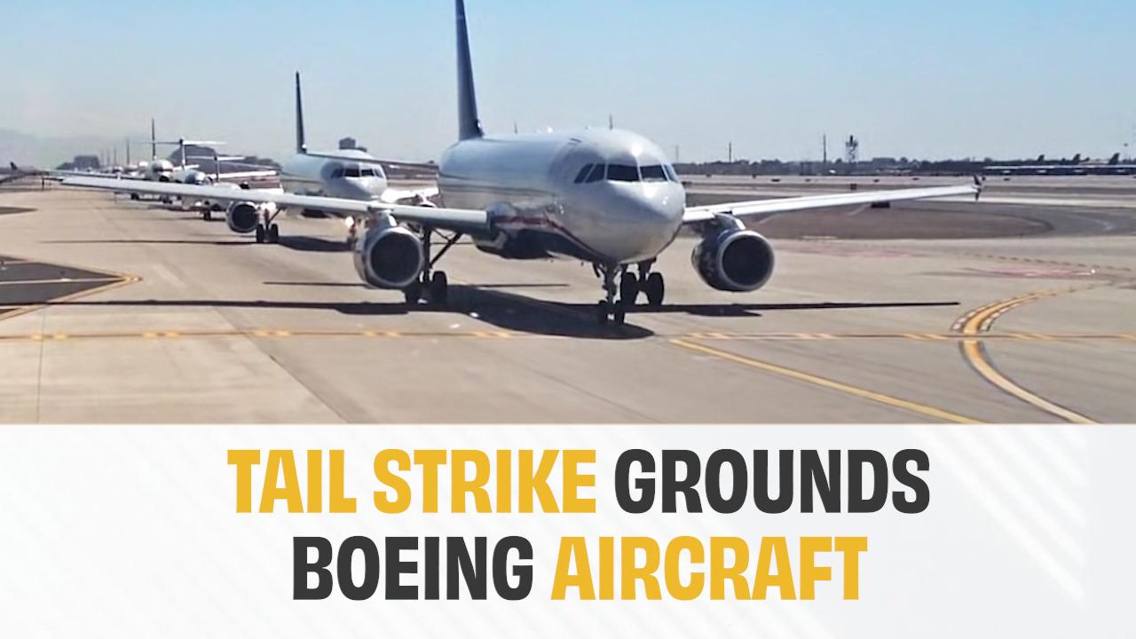 Video: Boeing aircraft meets tail strike in Russia while landing | Editorji