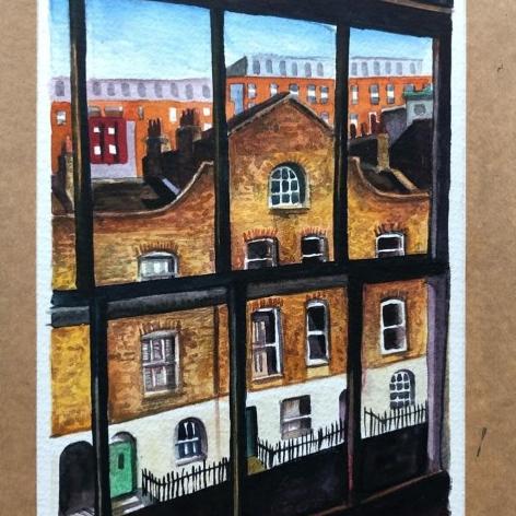 Painter turns isolation views into art amid global lockdowns | Editorji