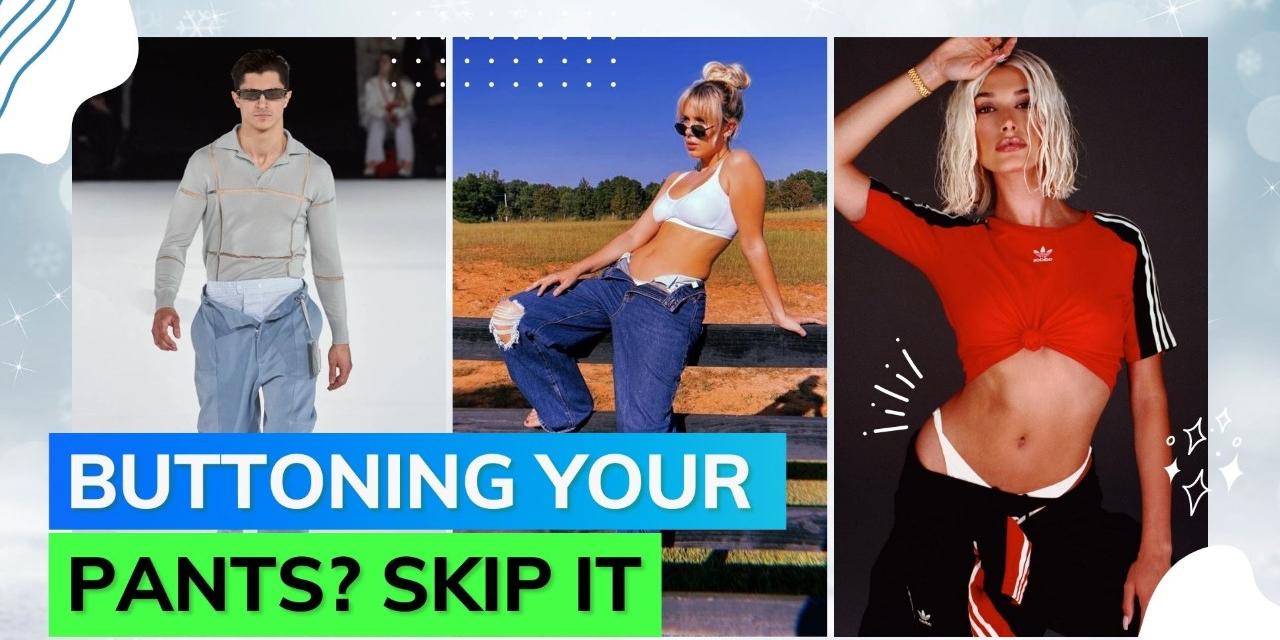 Unbuttoned pants are the latest fad, know how to style it | Editorji
