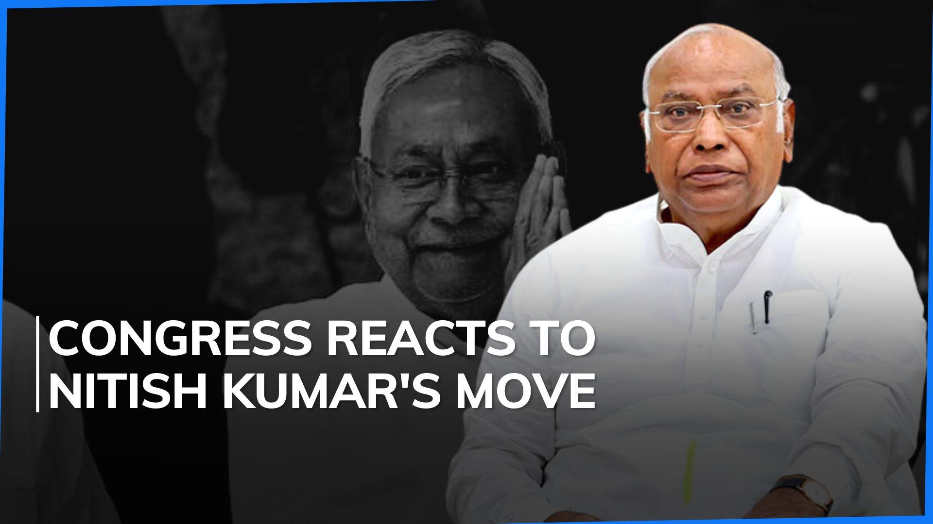 ‘Aaya Ram, gaya Ram’: Mallikarjun Kharge on Nitish Kumar‘s exit from INDIA | Editorji