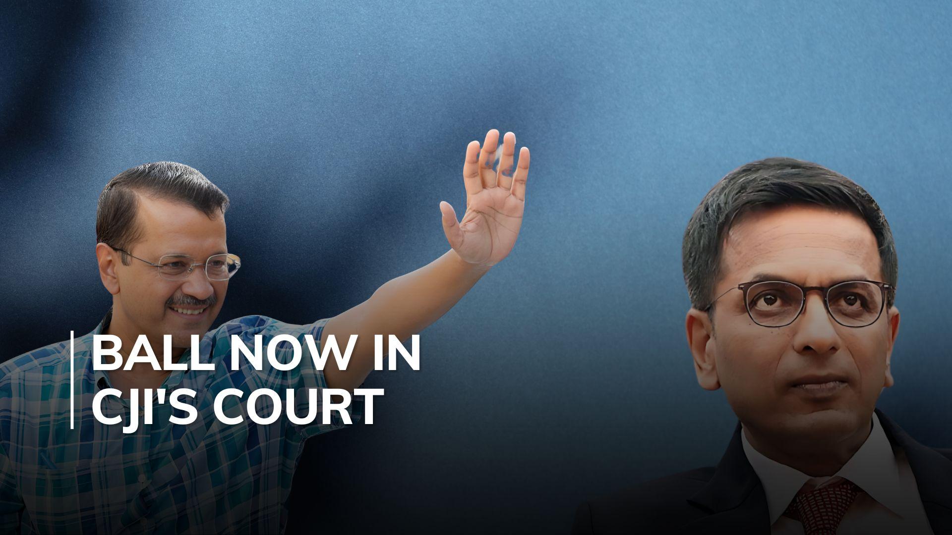 CJI to decide on listing of Kejriwal‘s plea for interim bail extension ...