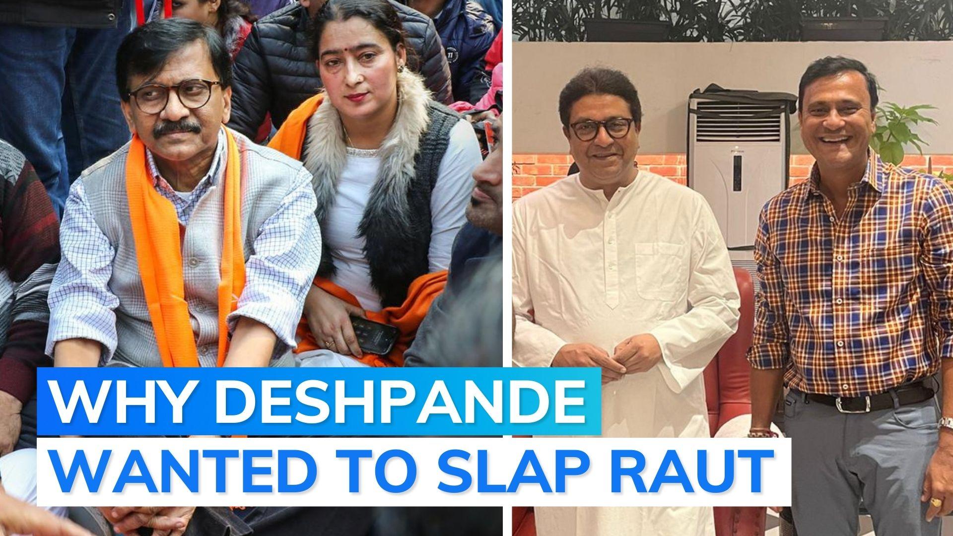 Slap threat for Uddhav Thackeray camp‘s Sanjay Raut by MNS leader ...