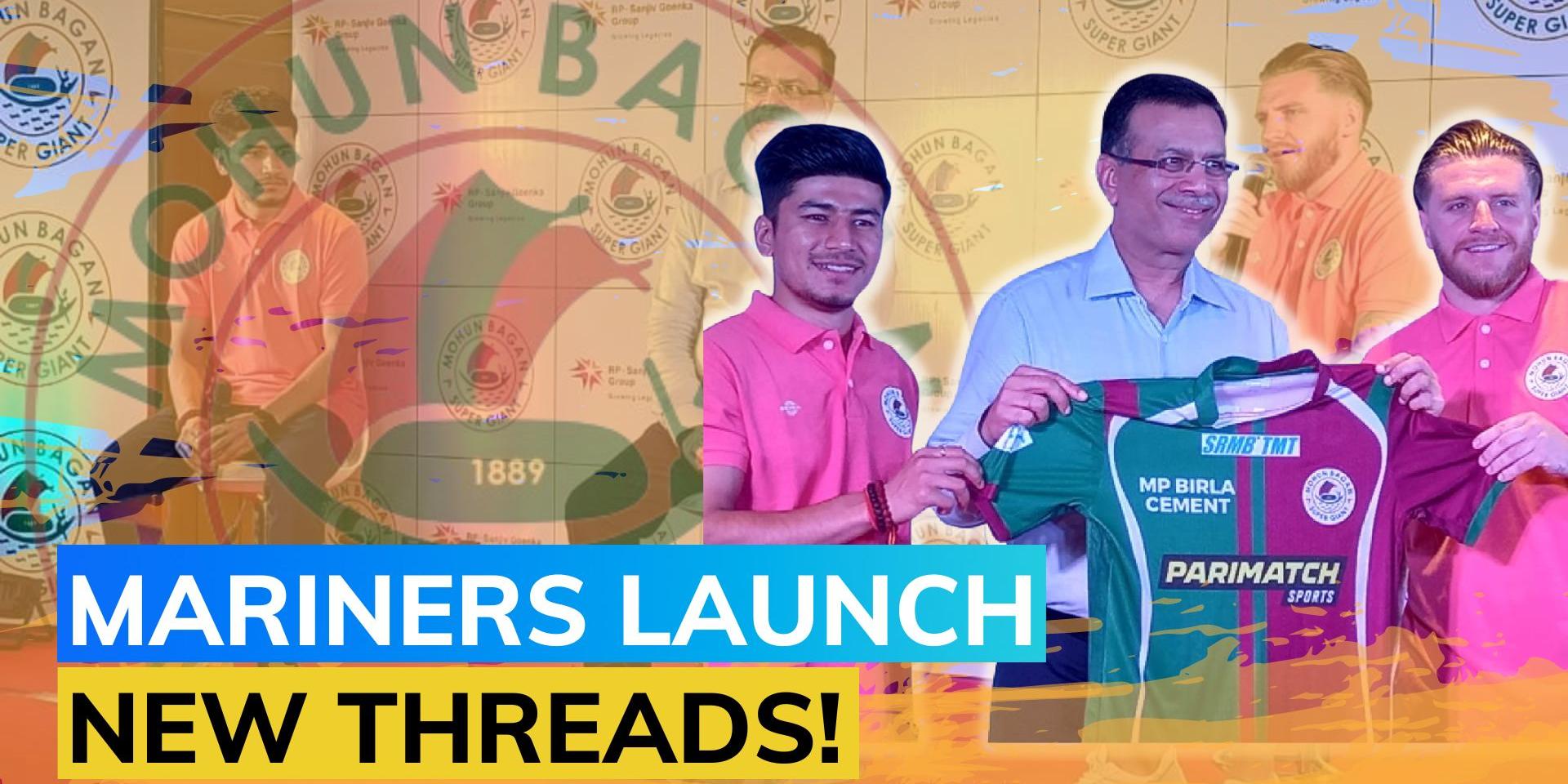 Mohun Bagan Super Giant: ISL Champions unveil home jersey ahead of new ...