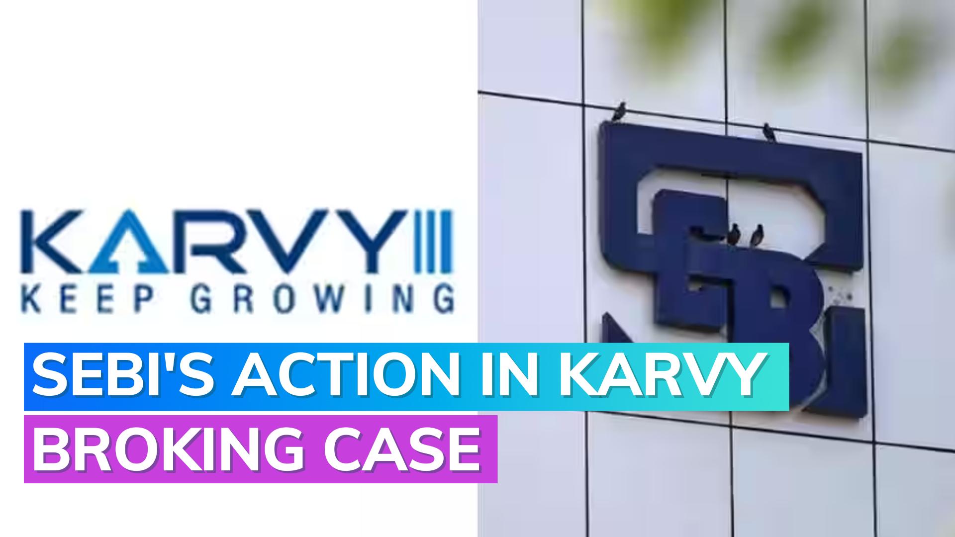 SEBI imposes a severe fine and a suspension on Karvy and its former CEO ...