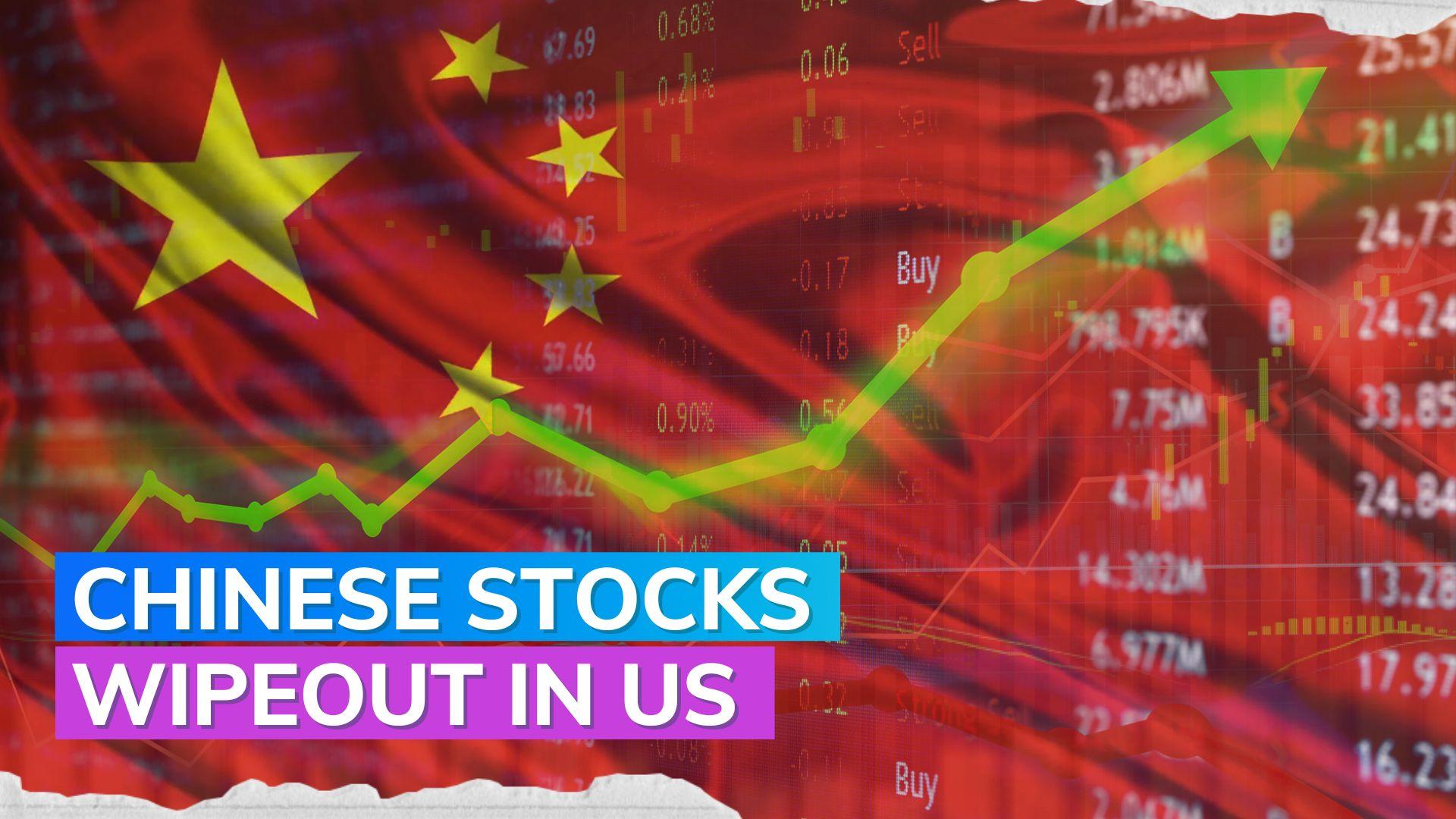 Listed Chinese stocks in the US see $100 billion wipeout | Editorji