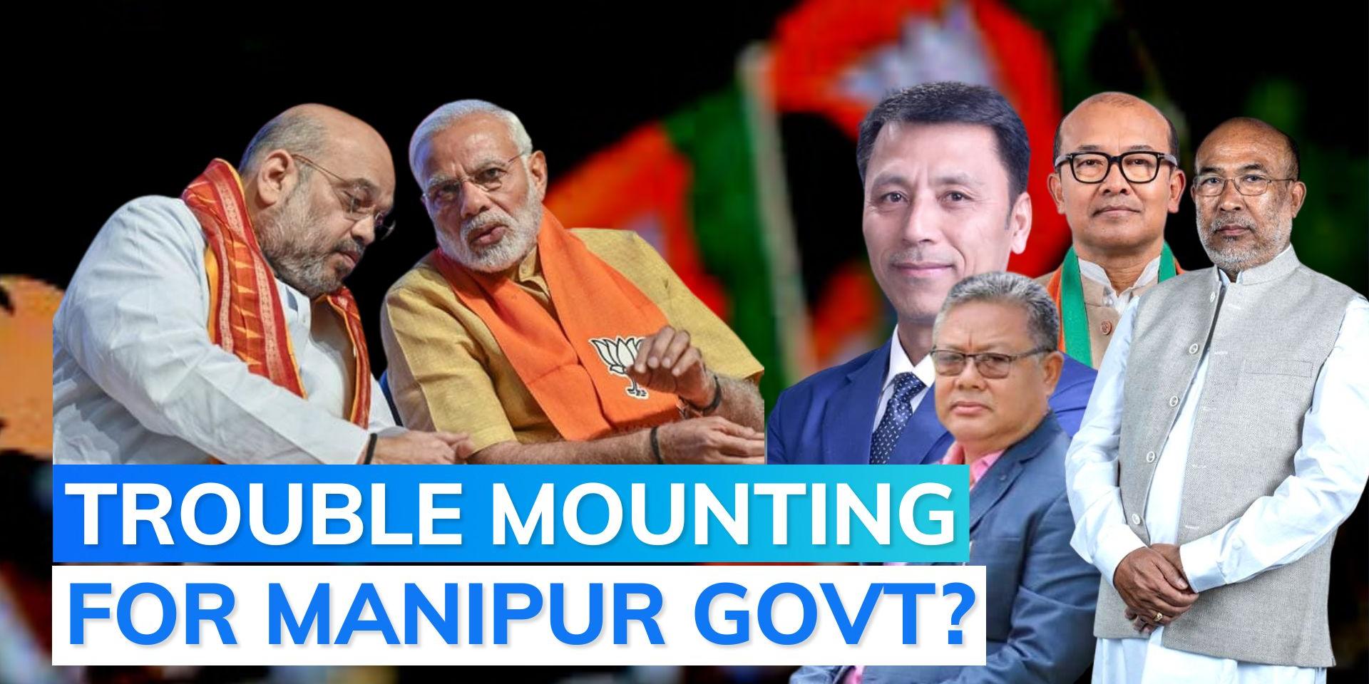 Manipur: Another BJP MLA resigns from administrative post, fourth in ...