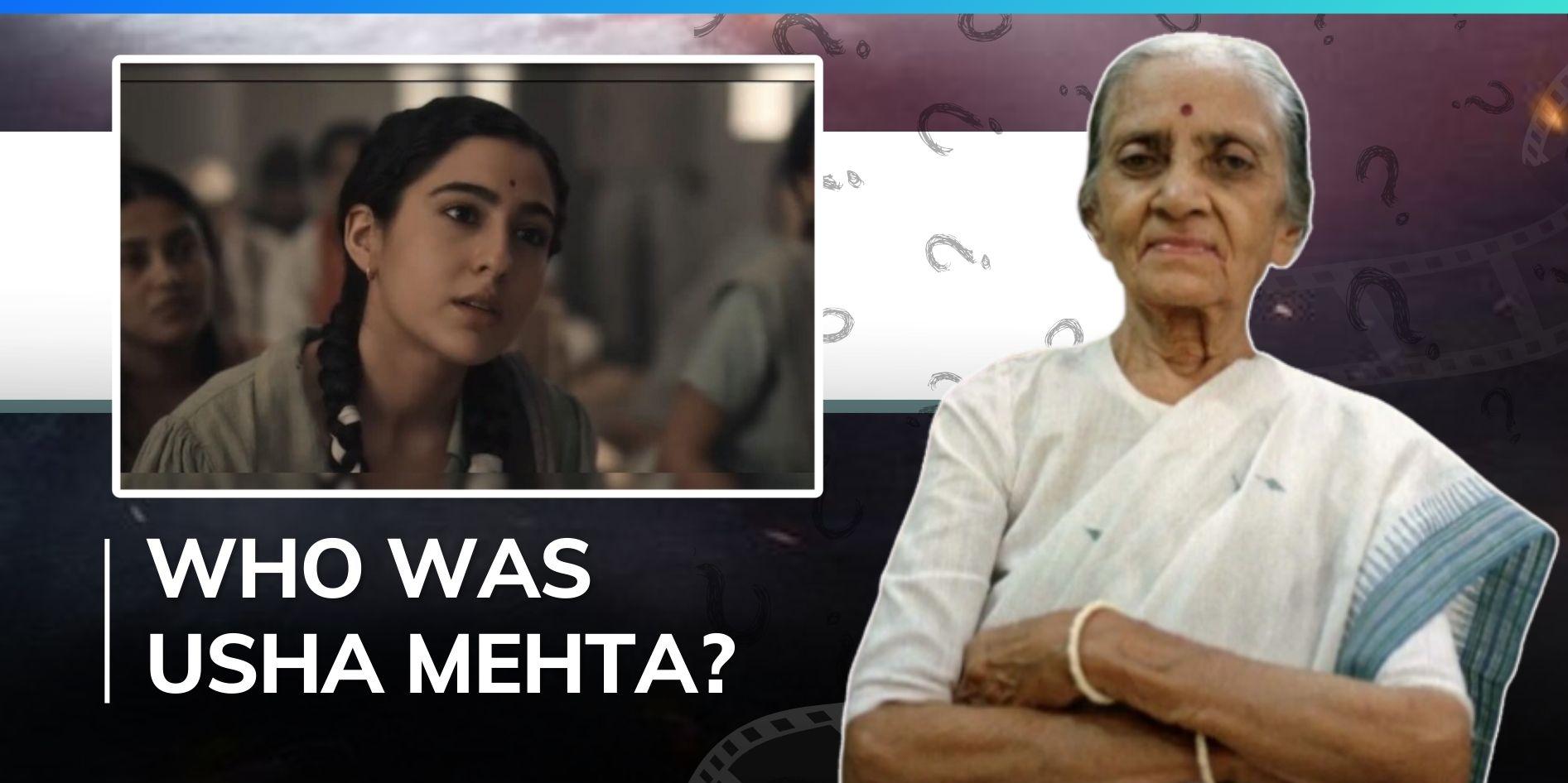 Ae Watan Mere Watan trailer launched: Know about Usha Mehta whom Sara ...