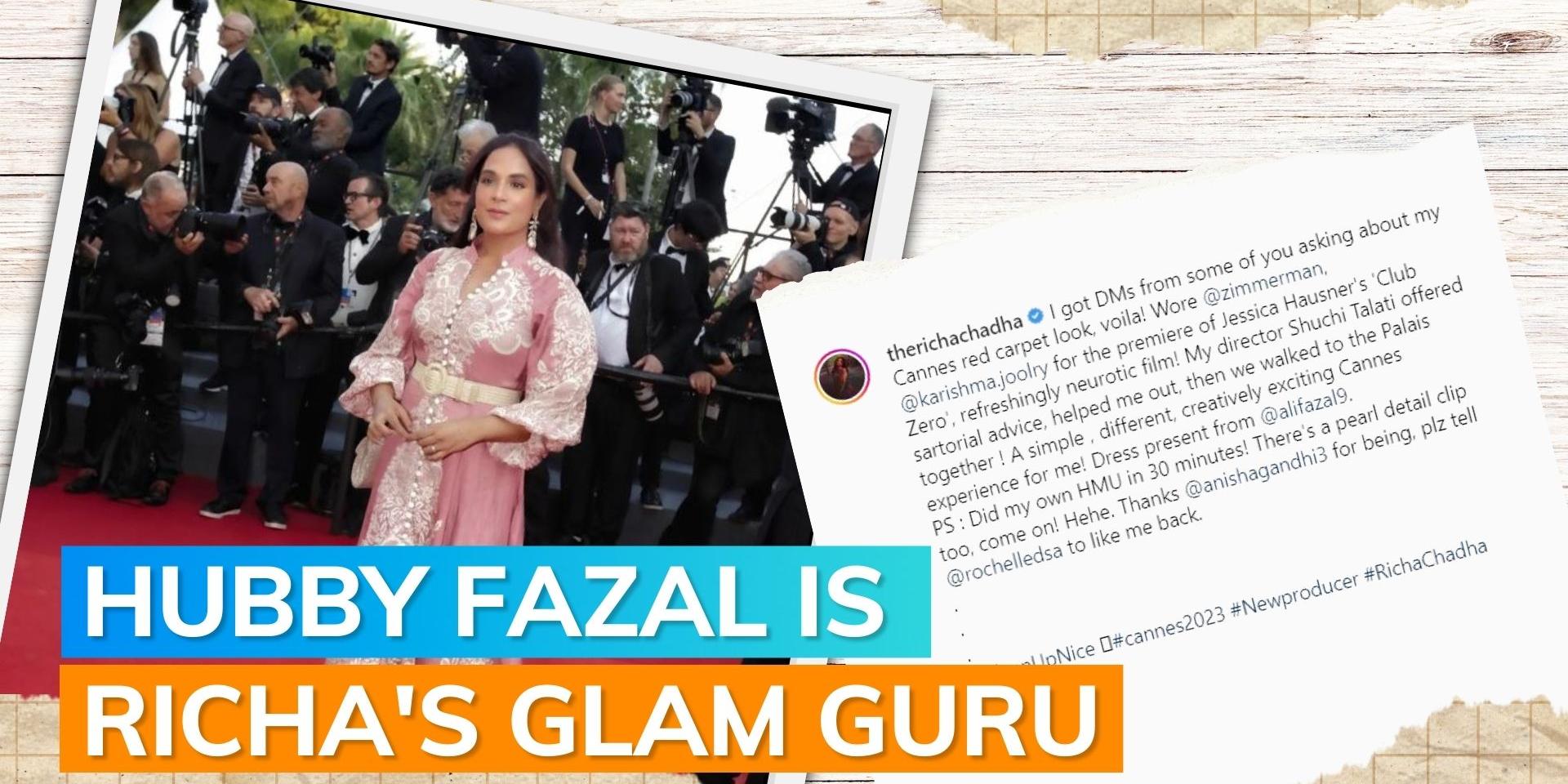 Richa Chadha reveals big secret behind her Cannes look: details inside | Editorji