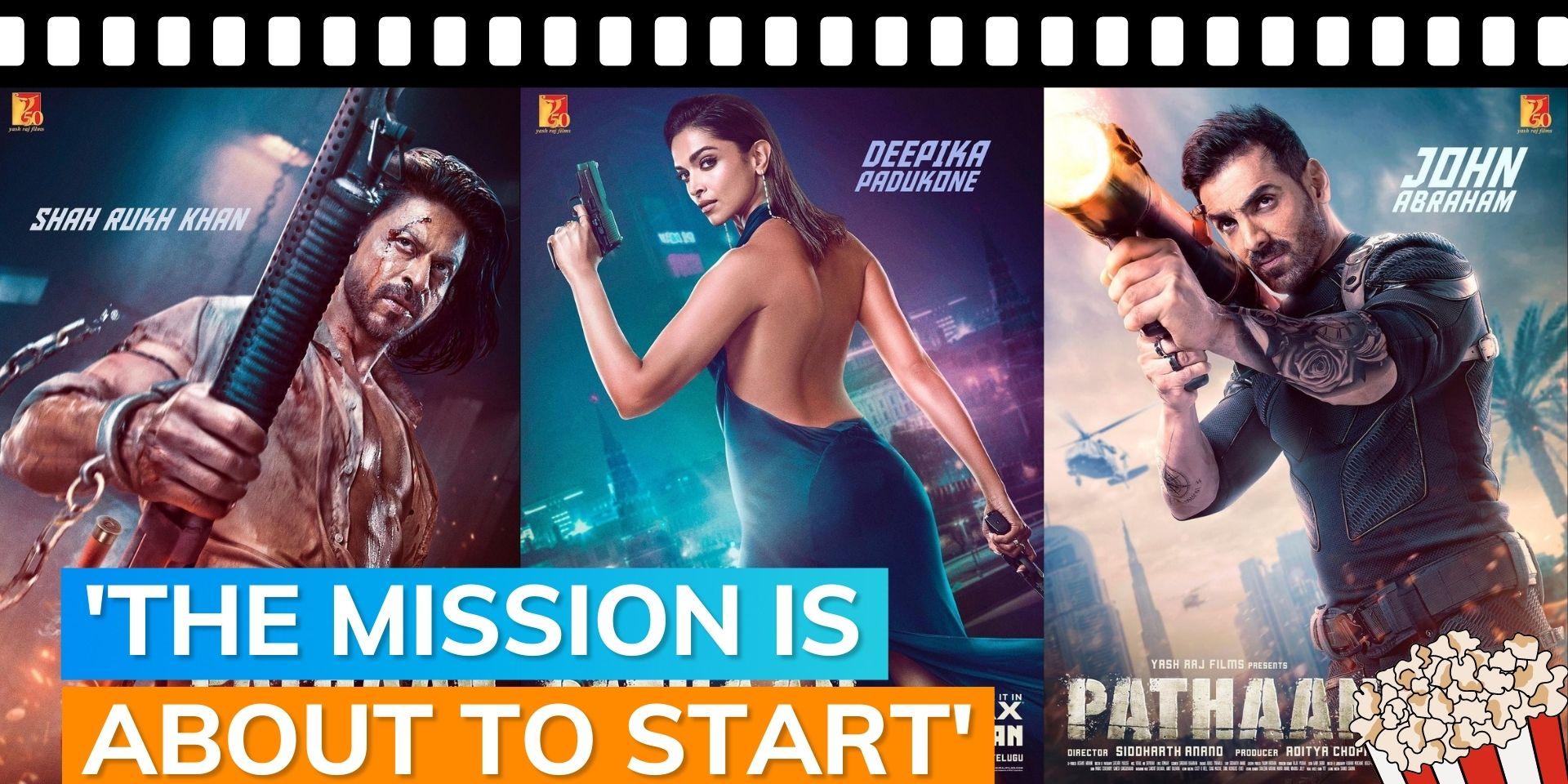 ‘Pathaan’: Shah Rukh Khan unveils new posters, announces trailer release date | Editorji